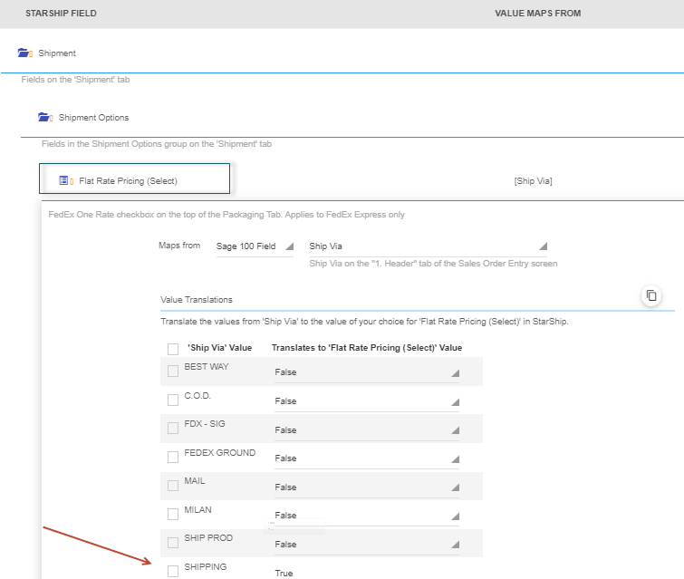 How to automate the selection of the FedEx OneRate option via field ...