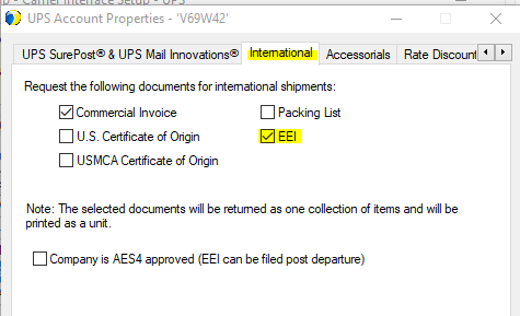 How to enable UPS Paperless Invoice. (Desktop Client)